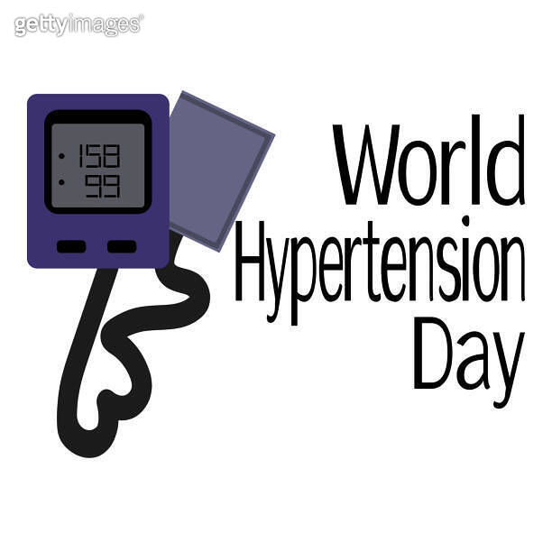 World Hypertension Day, Medical poster or banner idea, blood pressure ...