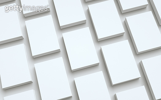 A6 Flyer / Postcard / Invitation Mock-Up - Multiple Stacks of Flyers ...