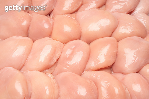 Butterfly chicken fillet.Chicken fillet cut like a butterfly ...