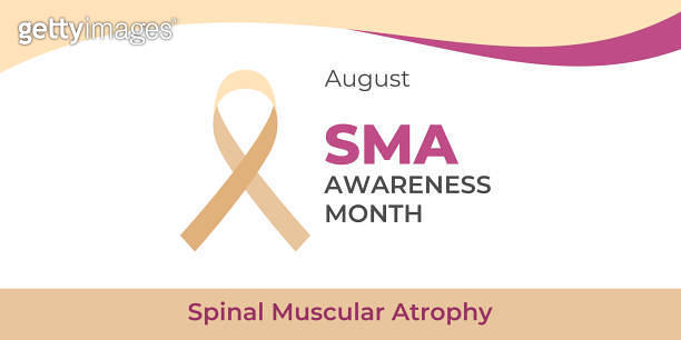 Spinal Muscular Atrophy Awareness Month. Vector web banner, poster ...