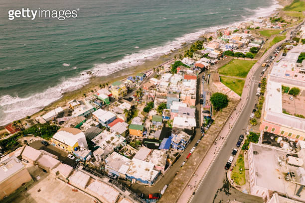 Aerial over Old San Juan, Puerto Rico (1328931877) - 게티이미지뱅크