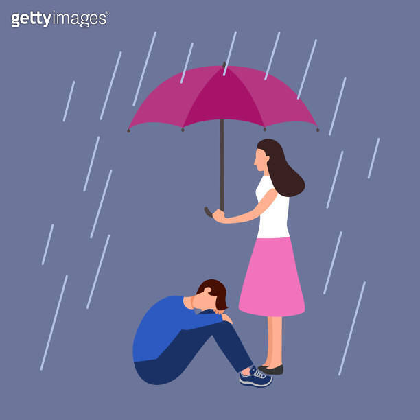 Woman comforting depressed crying friend. Female giving support to ...