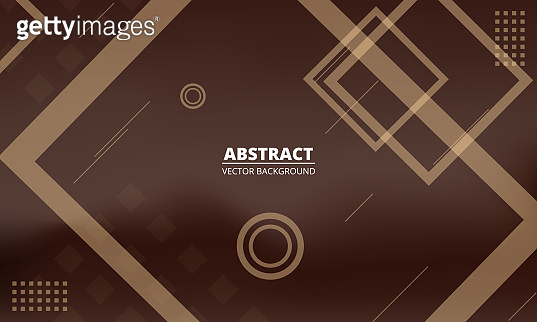 Dark brown geometric abstract background. Dark brown gradient mesh ...