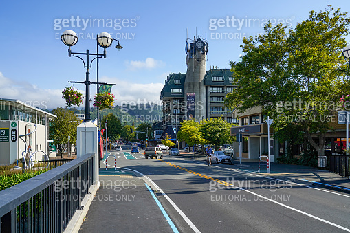 Nelson City Council building, Trafalgar Street view of Nelson, New ...