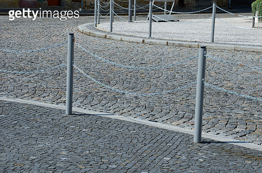 better safety, the cities are equipped with posts on the edge of the ...