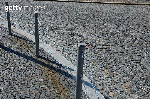 better safety, the cities are equipped with posts on the edge of the ...