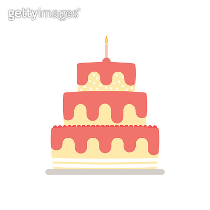 Big cake icon simple design (1344913721) 일러스트, 무료 일러스트, 아이콘, 무료 아이콘 ...