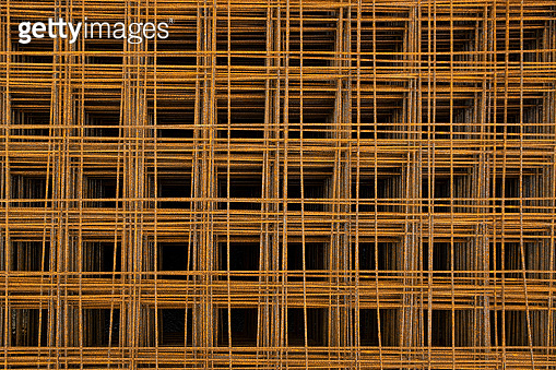 Iron Wire Welded Mesh full frame background . Building materials mesh ...