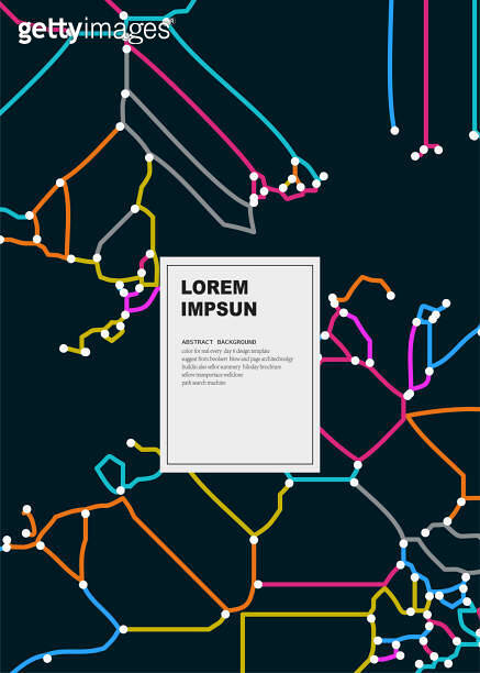 abstract color high-tech concept line pattern poster background 이미지 ...