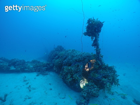 Japanese navy airplane JAKE seaplane in WW2 이미지 (1345978687) - 게티이미지뱅크