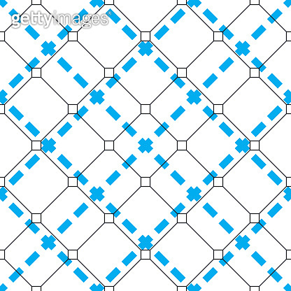 Seamless crossed lines geometric pattern, abstract minimal vector ...