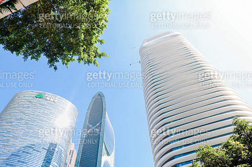 Agile Group, Pearl River Tower and Kingold Century in Guangzhou Central ...