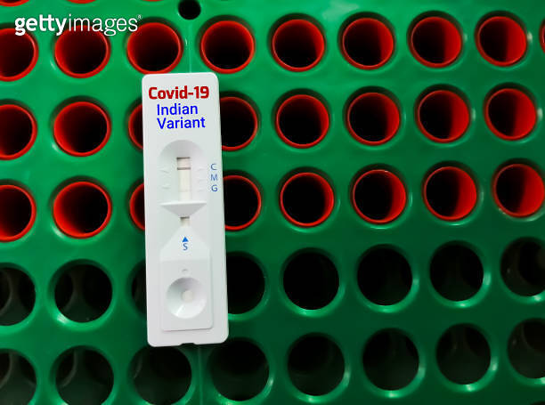 Rapid test cassettes for Covid-19 variant testing, Indian variant ...
