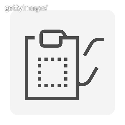 Title deed or land certificate vector icon design. 48x48 pixel perfect ...