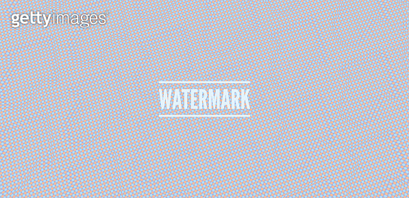 Arrows extruded from dotted pattern. Digital watermark for security ...