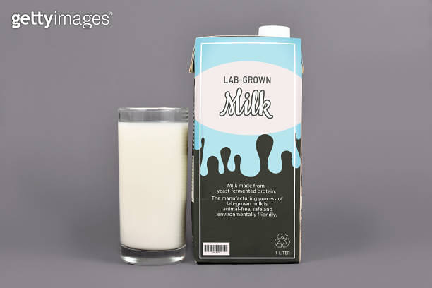 Lab grown milk concept for artificial cultured dairy production from ...