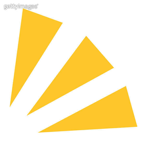 Emphasis mark representing a person's emotions. Yellow vector. 이미지 ...