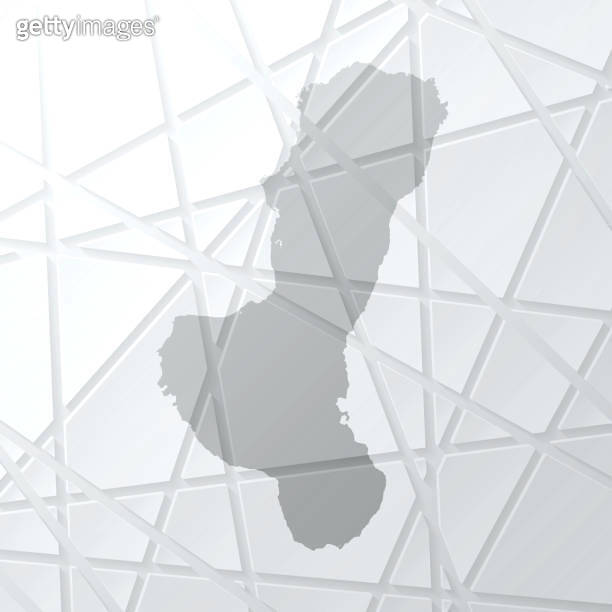 Negros map with mesh network on white background (1351015538) 일러스트, 무료 ...