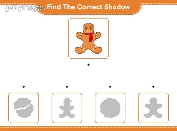 Find the correct shadow. Find and match the correct shadow of ...