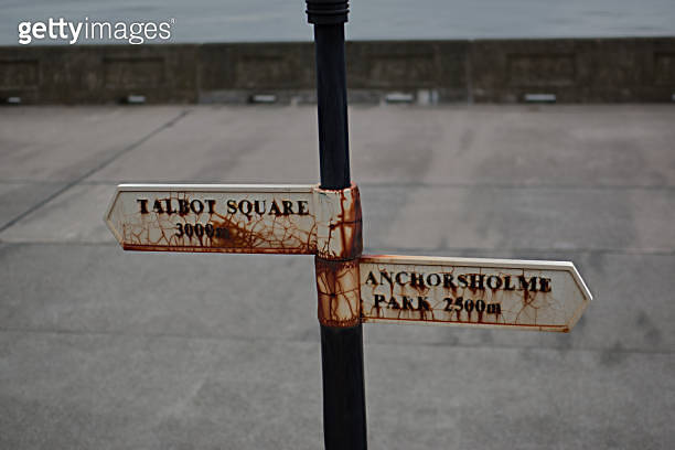 Blackpool seafront sign 이미지 (1305522979) - 게티이미지뱅크