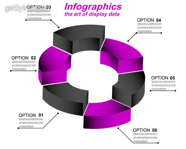 3d Infographic display template. Idea to display information, ranking ...