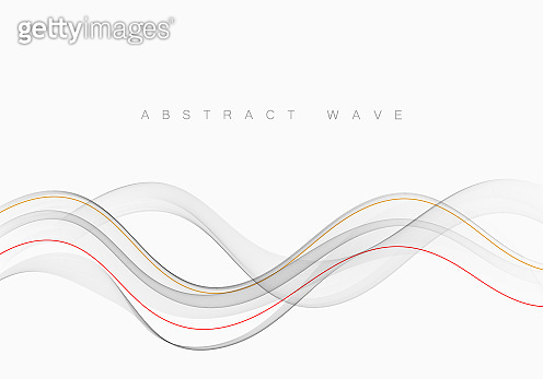 Futuristic abstract background with smooth swoosh line modern gray ...