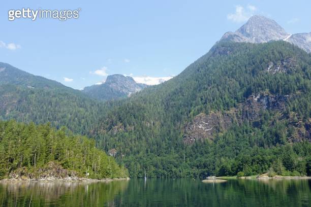 Spectacular views of princess louisa inlet within jervis inlet, with ...