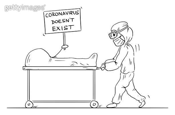 Vector Cartoon Illustration of Medic, Medical Staff or Paramedic ...