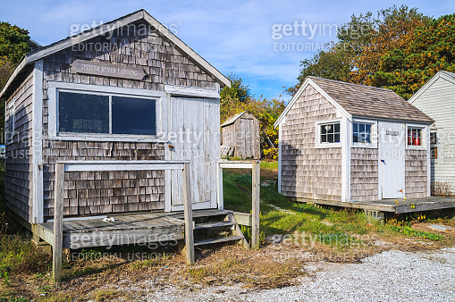 Oyster River Fish Shacks 이미지 (1294186218) - 게티이미지뱅크