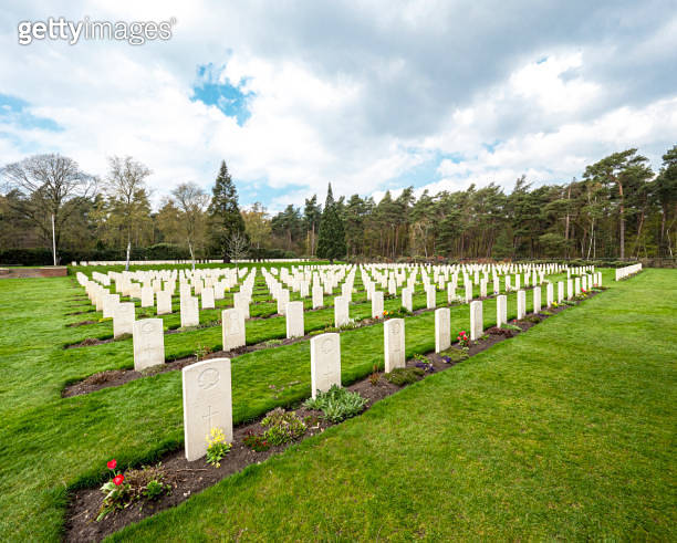 Canadian military war cemetery 이미지 (1313689820) - 게티이미지뱅크