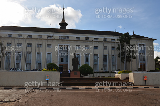 Bulange, Parliament Building of Kingdom of Buganda in Kampala, Uganda ...