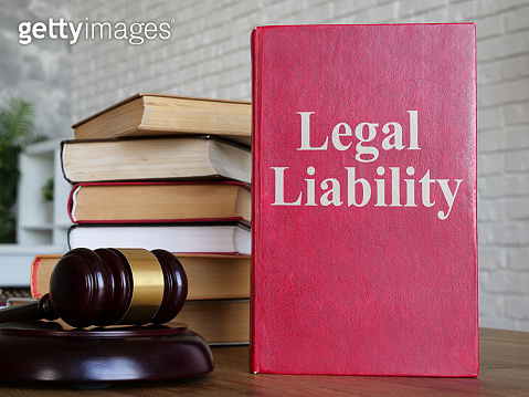 Legal Liability is shown on the conceptual photo using the text 이미지 ...