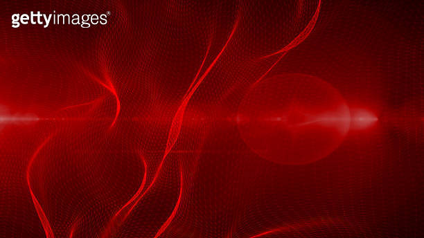 red electricity particle form, futuristic neon graphic Background ...