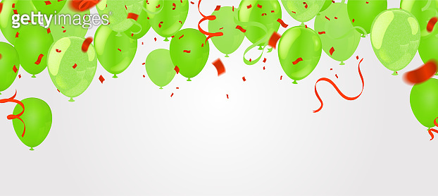 Birthday invitation horizontal Greeting, invitation card or flyer and ...