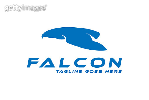 Fast Speed Flying Eagle Hawk Falcon Logo Design Vector (1406720591 ...