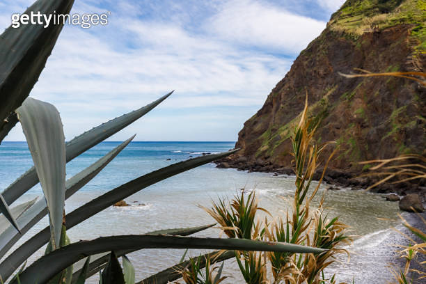 idyllic view of Maiata beach in Madeira Island (1367325200) - 게티이미지뱅크