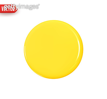 Gold coin. Yellow Money change. Realistic 3d design In plastic cartoon ...