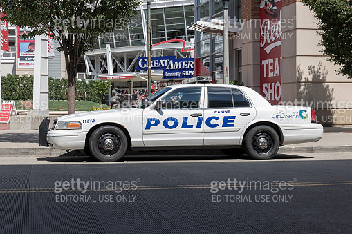 Cincinnati Police Department vehicle. CPD is the primary law ...