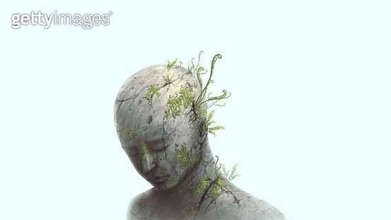 Concept art of nature, life, hope, freedom, environment and spiritual ...
