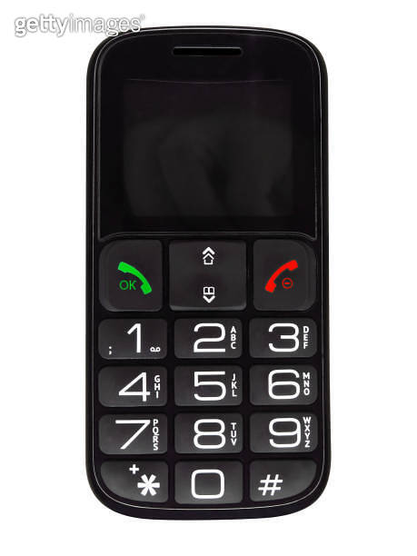 Push-button mobile phone 이미지 (1395478995) - 게티이미지뱅크