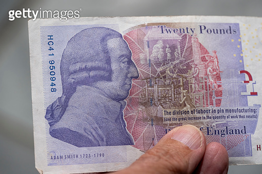 Old Twenty pound note 이미지 (1405243482) - 게티이미지뱅크