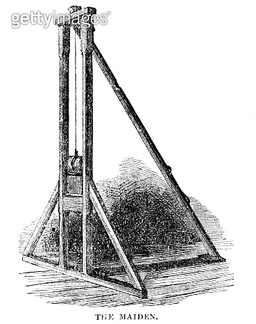 Early Guillotine, The Maiden, Executed Scottish Regent, 16th Century ...
