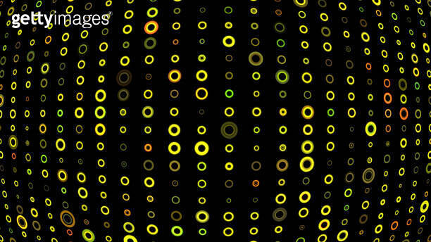 Abstract multicolored led circle blinking background 이미지 (1409496720 ...