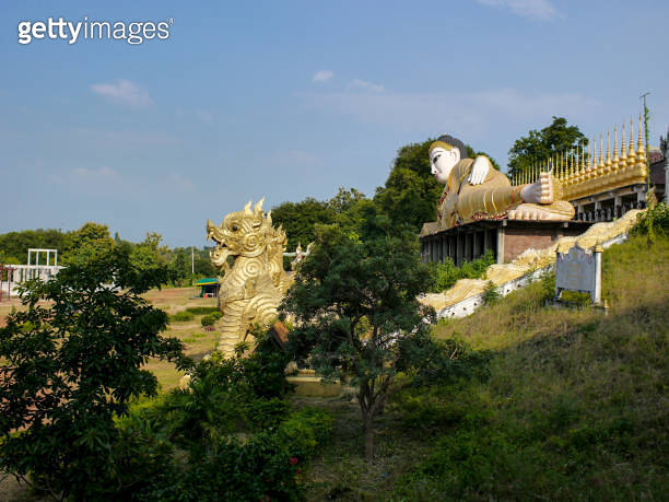 Buddhist Temple Wat Phra That Suthon Monkhon Khiri, Prae, Thailand ...