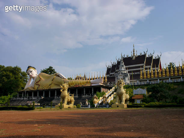 Buddhist Temple Wat Phra That Suthon Monkhon Khiri, Prae, Thailand ...