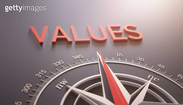 Values compass concept 이미지 (1371260818) - 게티이미지뱅크