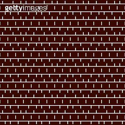 Seamless surface pattern with strokes. Broken horizontal lines. Dashes ...
