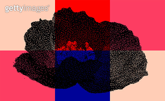 Modern Abstract Pattern Horizontal Background, Grunge Transition ...