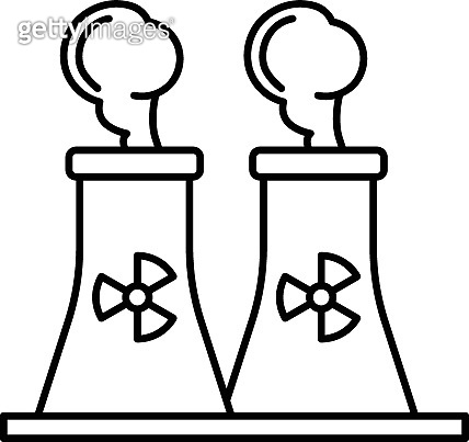 Radioactive contamination concept, nuclear power generation alpha ...