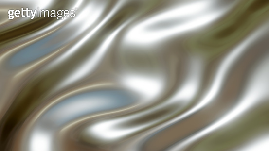 Silver chrome metal texture with waves, liquid silver metallic 이미지 ...